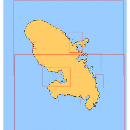 All SHOM charts around Martinique | Picksea SHOM sur Picksea.com