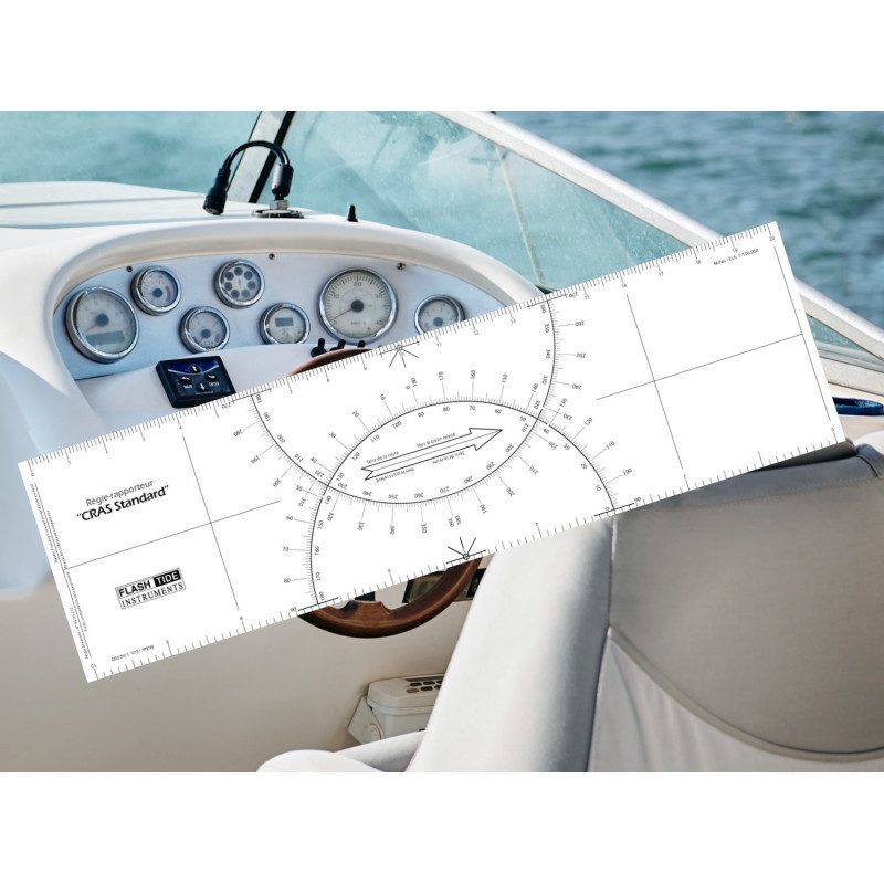 Standard Cras Ruler | Navigation Plotter FLASH-TIDE sur Picksea.com