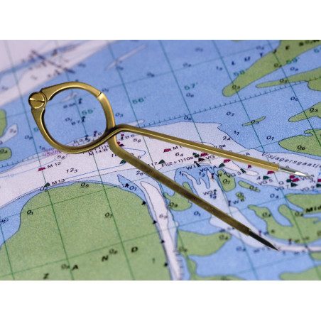 Compas Pointe Sèche Lyre | Pointes inox fines FLASH-TIDE sur Picksea.com