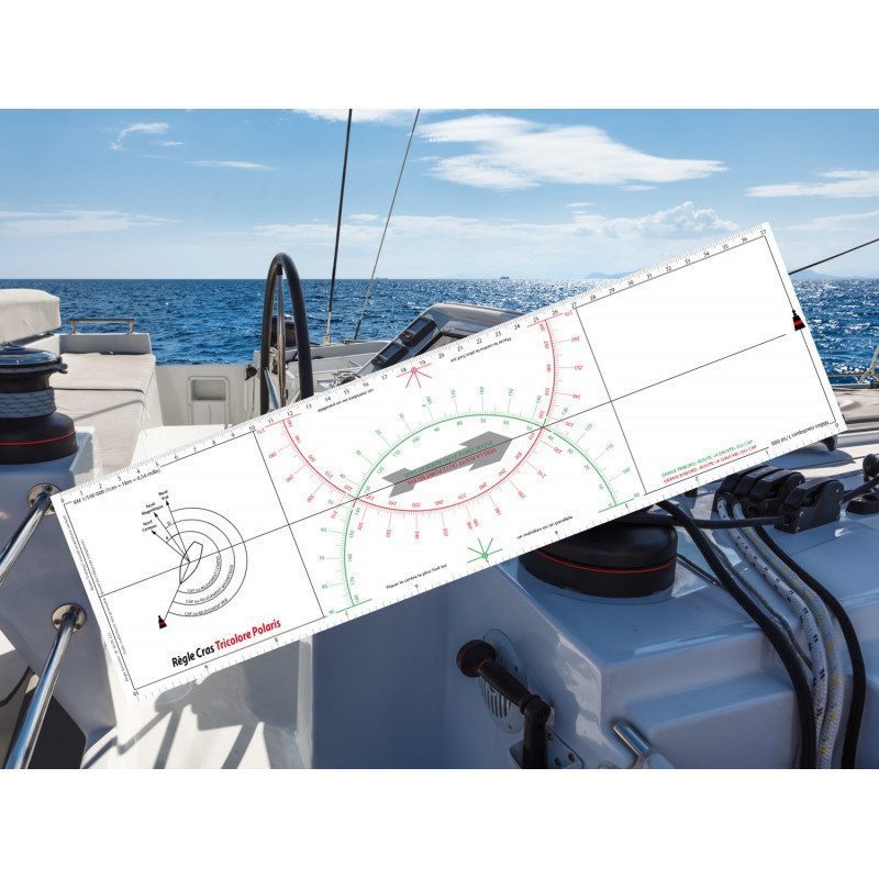 Polaris Tricolour Cras Ruler | Navigation Plotter FLASH-TIDE sur ...