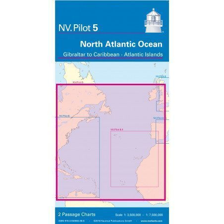 NV Pilot 5 - North Atlantic Marine Chart | Transatlantic | Picksea NV ...