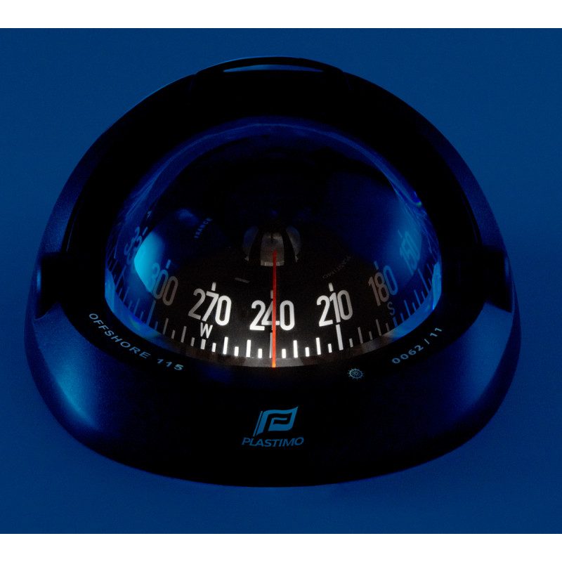 115 Recessed Offshore Compass | Picksea PLASTIMO sur Picksea.com