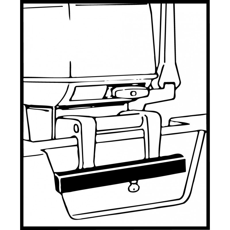 Fulton outboard motor lock PLASTIMO sur Picksea.com